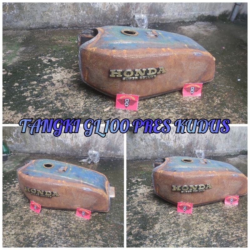 Jual tangki GL 100 tengki bensin GL 100 cb 125 GL cepek CB K5 bahan ...
