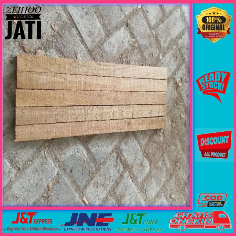Jual Ram Papan Pintu Jendela Kayu Jati Perhutani 3x8x75 cm | Shopee ...