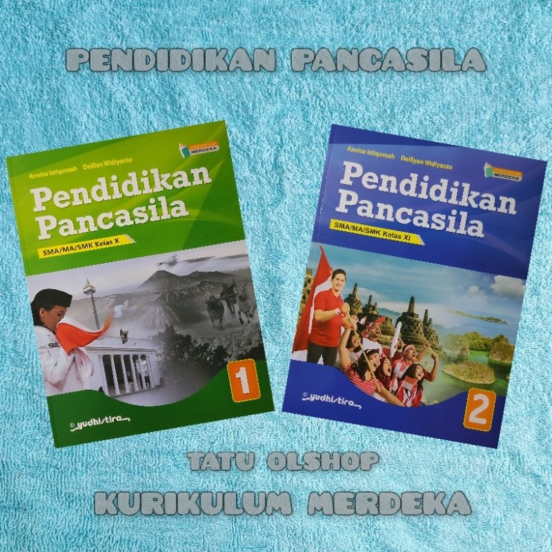 Jual Buku Kurikulum Merdeka Pendidikan Pancasila SMA Kelas 10 11 X XI 1 2 Original Penerbit ...