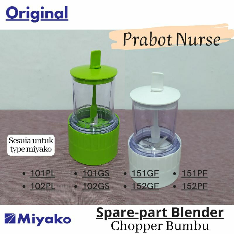 Jual Chopper Set Miyako (ORIGINAL) | Shopee Indonesia