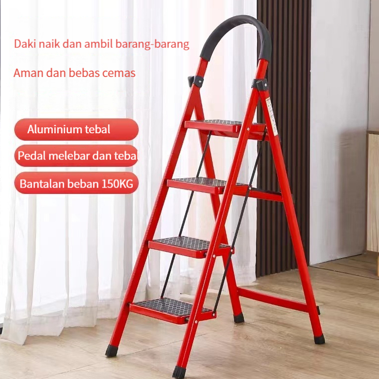Jual Highline Tangga Lipat 3/4/5 Step Tangga Lipat Step Ladder Portable ...