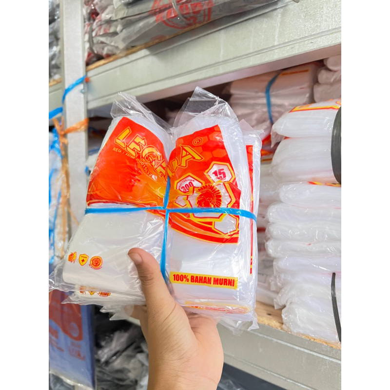 Jual plastik asoy putih bening cap legenda ukuran lengkap | Shopee ...