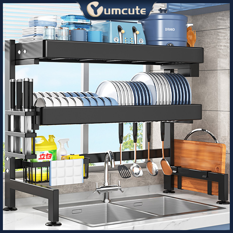 Jual Rak Piring Stainless Steel Mangkuk Wastafel Rak Dapur Rak ...