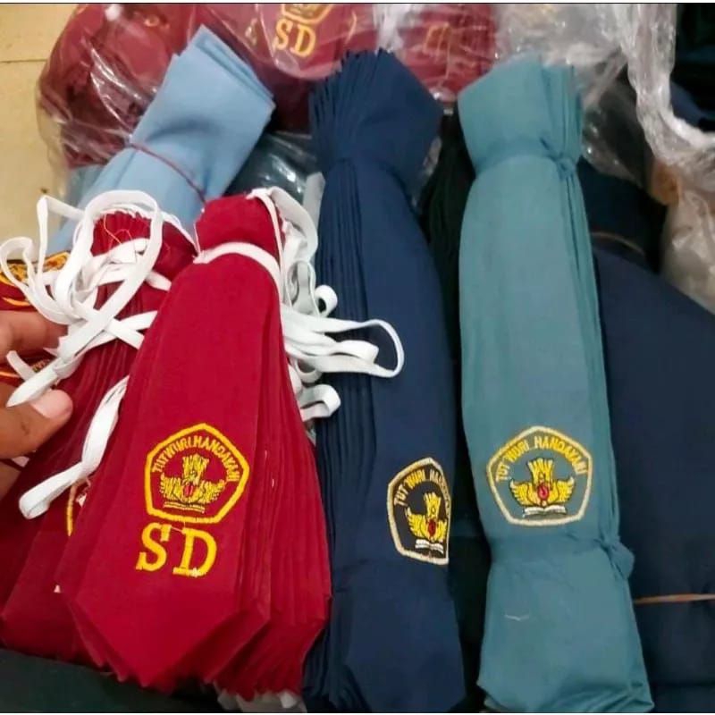 Jual DASI SEKOLAH SD SMP SMA SMK LOGO BORDIR | Shopee Indonesia