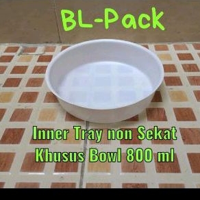 Jual inner paper bowl polos ukuran 650 ml dan 800 ml tanpa bowlnya ...