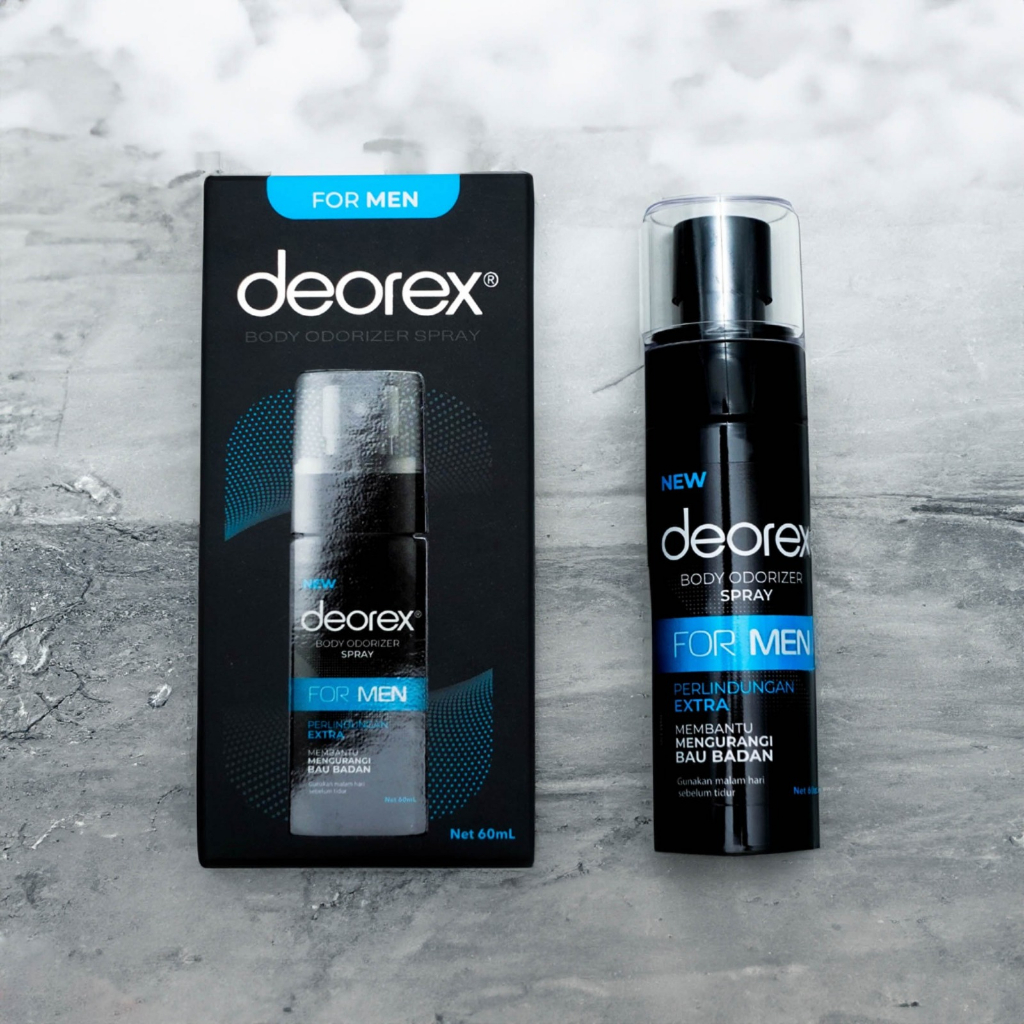 Jual Deorex Body Odorizer New-Deorex For Men Penghilang Bau Badan 100% ...