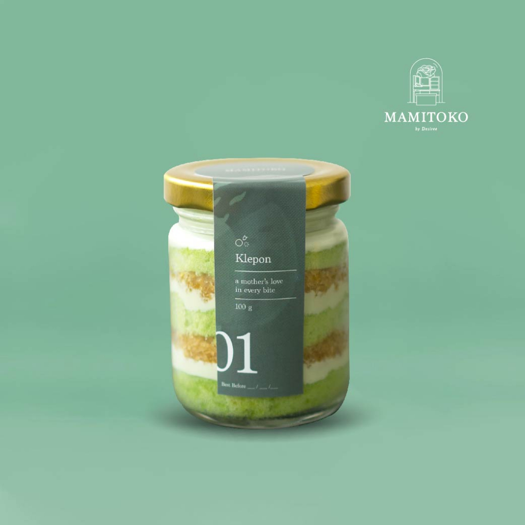 Jual Mamitoko - Klepon Cake In Jar 100 ml | Shopee Indonesia