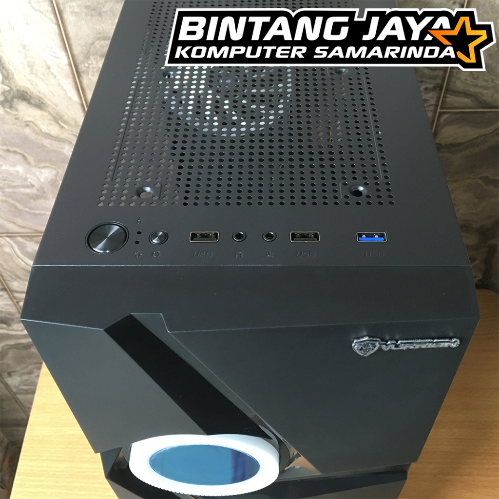 Jual Vurrion Armour Shuriken Casing PC Gaming Mid-Tower ATX Tempered ...