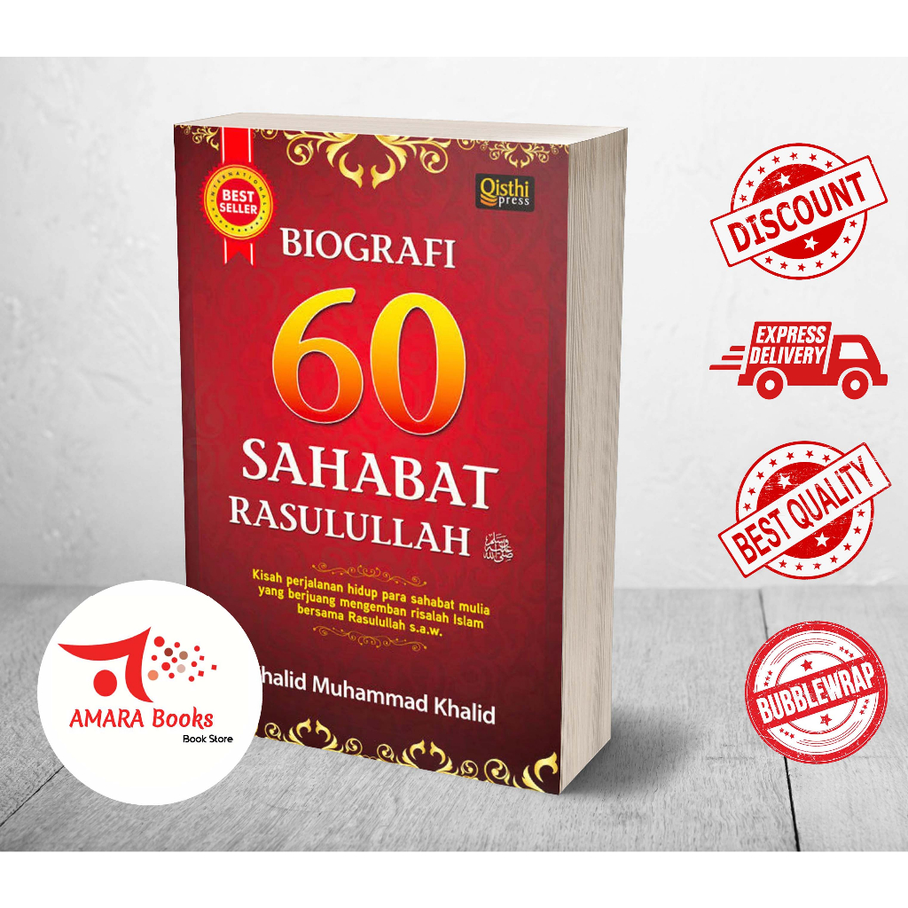 Jual Biografi 60 Sahabat Rasulullah S.A.W. - Khalid Muhammad Khalid ...