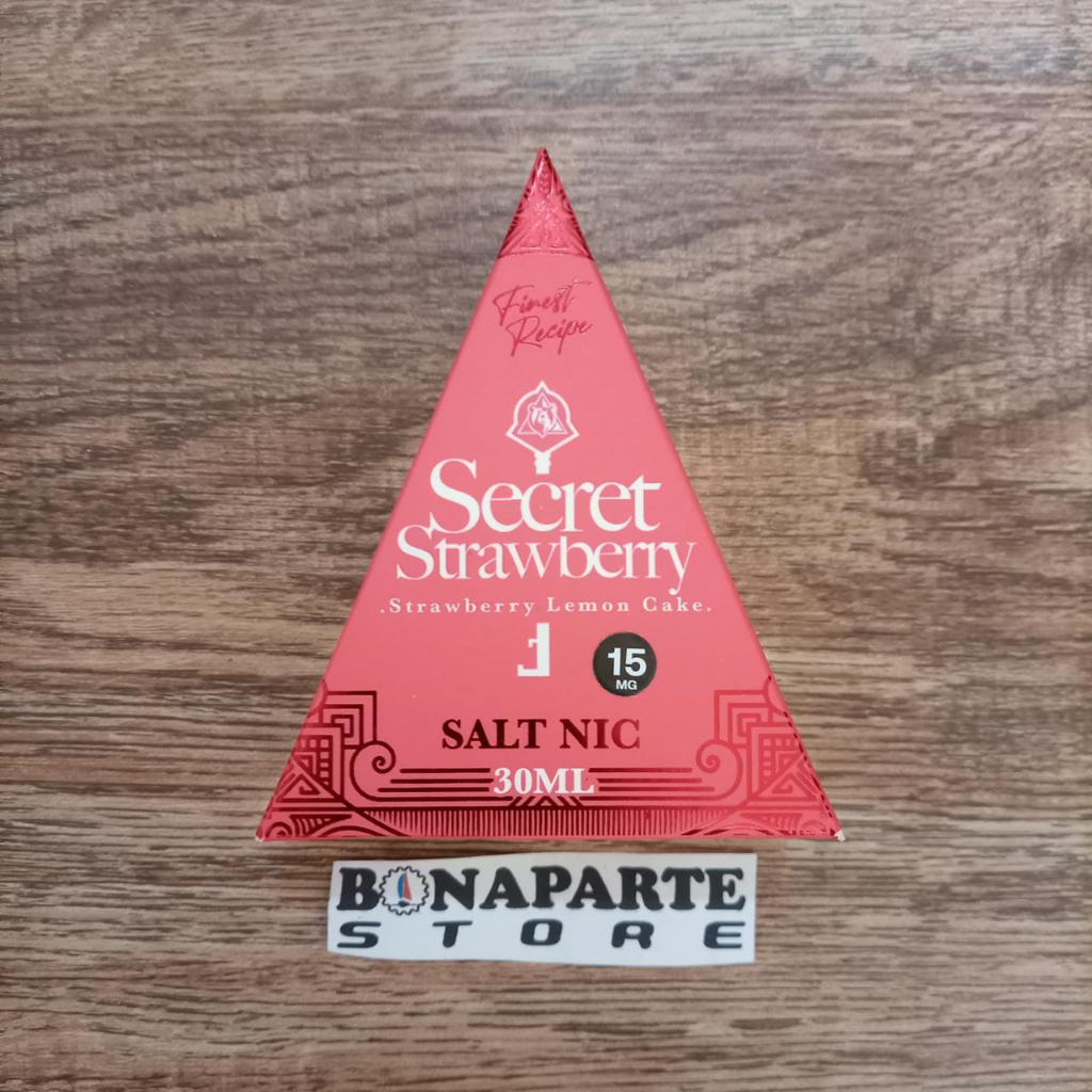 Jual Secret Strawberry Lemon Cake Salt Nic 15MG 30ML by Trilogy Cukai ...