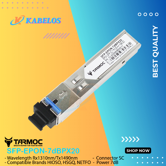 Jual Tarmoc SFP EPON OLT 7dB PX20+++ | EPON SFP 7dB SC | SFP EPON 7dB ...
