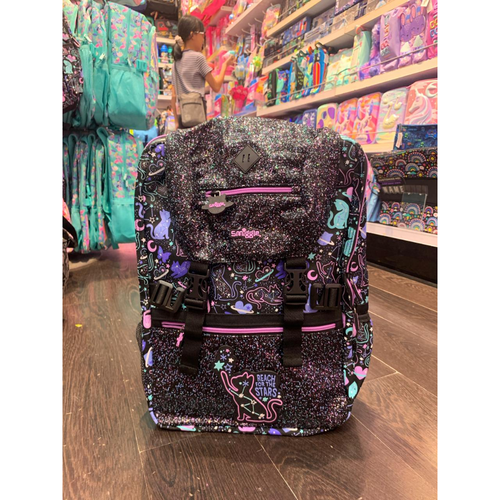Jual SMIGGLE WILD SIDE FOLDOVER BACKPACK CAT - TAS RANSEL SMIGGLE ...