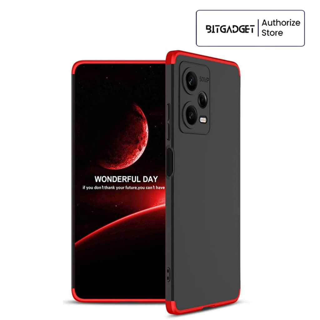 Jual GKK Redmi Note 12 12 PRO 4G 5G Casing Armor 360 Bumper Hardcase ...