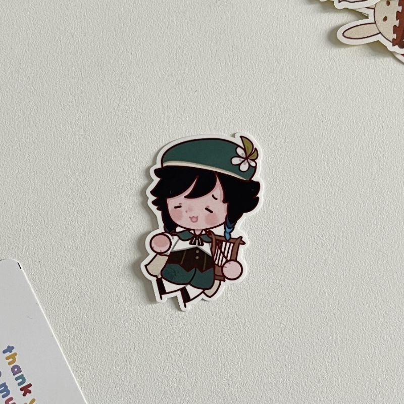 Jual Vinyl Sticker Genshin Fanmade | Cyno Venti Scara | Shopee Indonesia