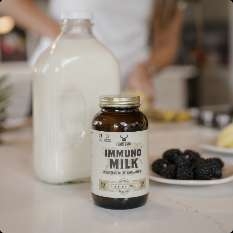 Jual heart&soil heart and soil Immunomilk STRENGTHEN YOUR IMMUNITY 180 ...