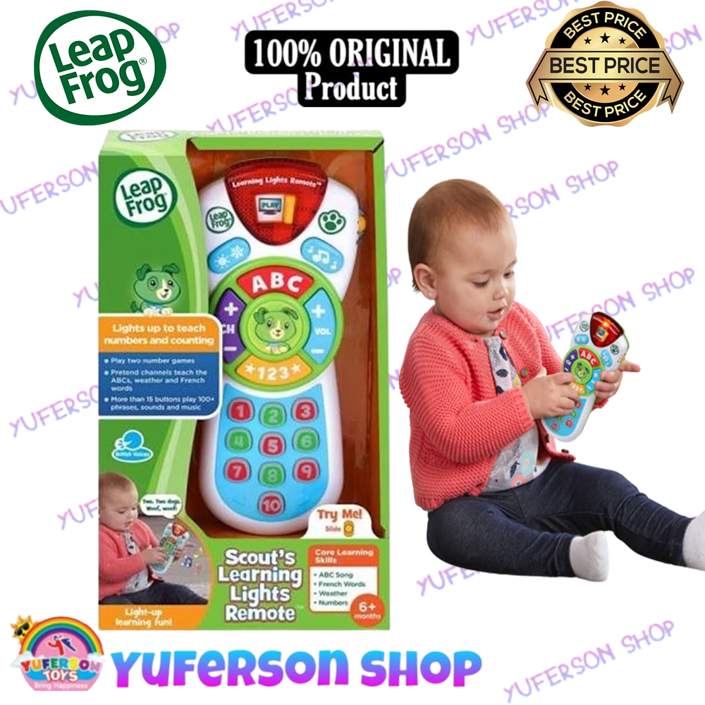 Jual LeapFrog Scout's Learning Lights Remote™ Deluxe | Shopee Indonesia