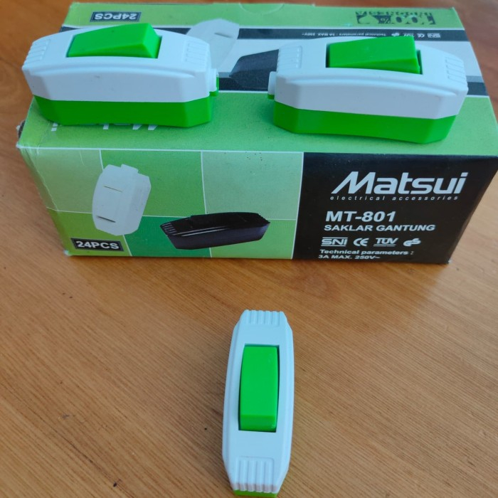 Jual Matsui Saklar Lampu Gantung MATSUI SNI / Switch Lampu On Off ...