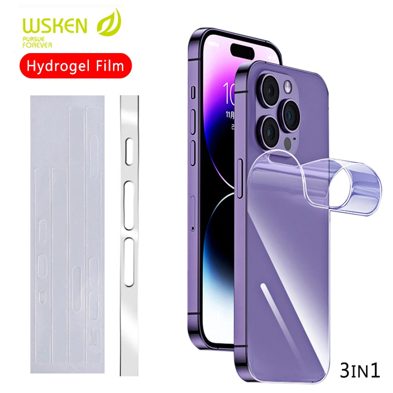 Jual WSKEN Back Screen Protector For 14promax-11 Back Hydrogel Screen Film 2Pcs | Shopee Indonesia