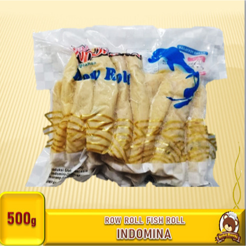 Jual INDOMINA FISH ROLL/ROW ROLL 500GR | Shopee Indonesia