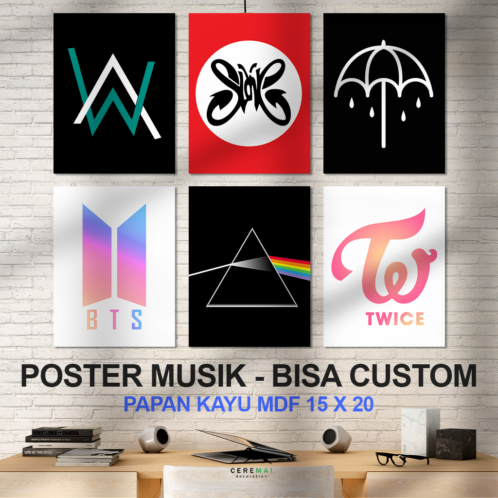 Jual CM DECOR - POSTER BAND ALBUM MUSIK MUSISI ARTIS VINTAGE KPOP MUSIC ...