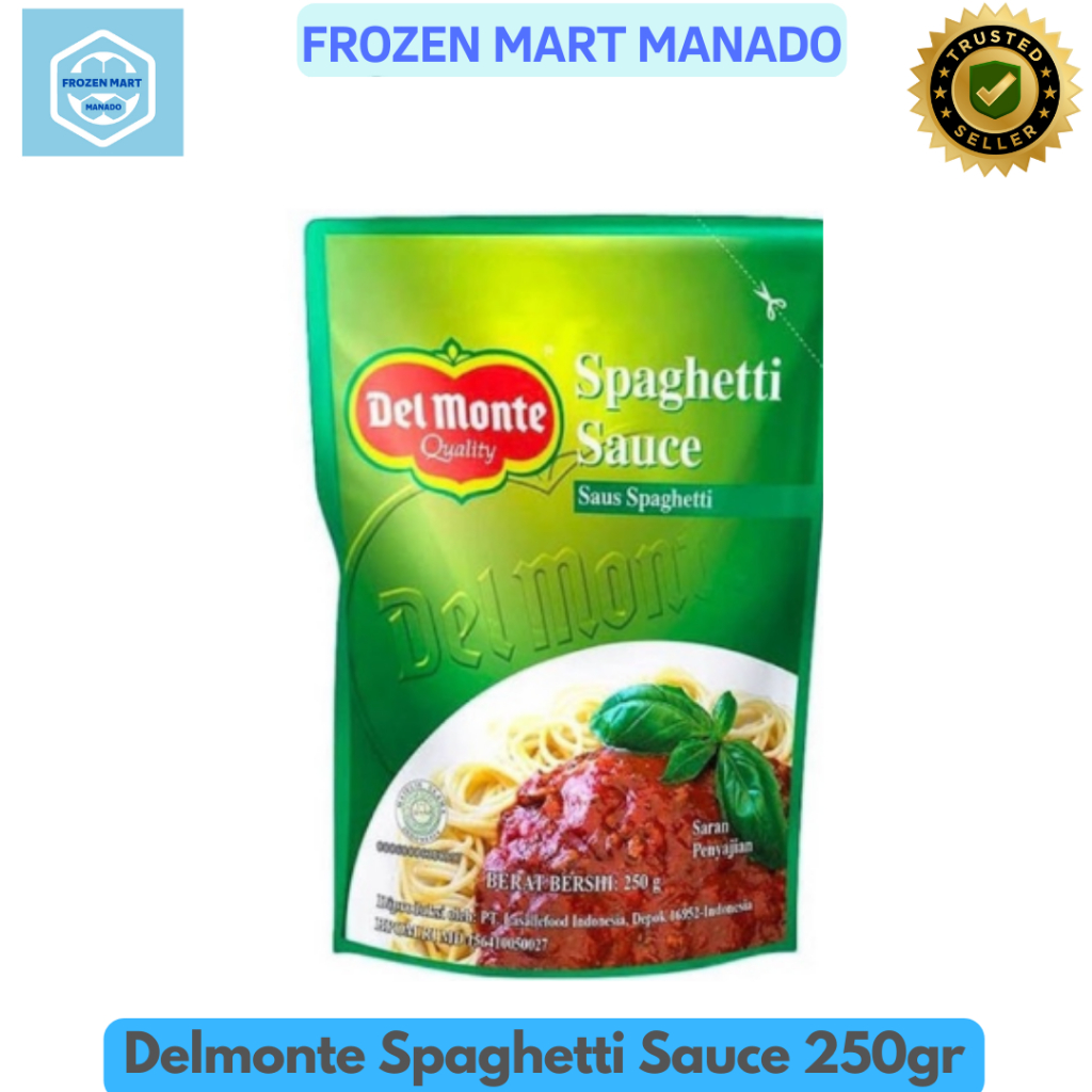 Jual Delmonte Spaghetti Sauce 250gr - Frozen Mart Manado (Frozen Food ...