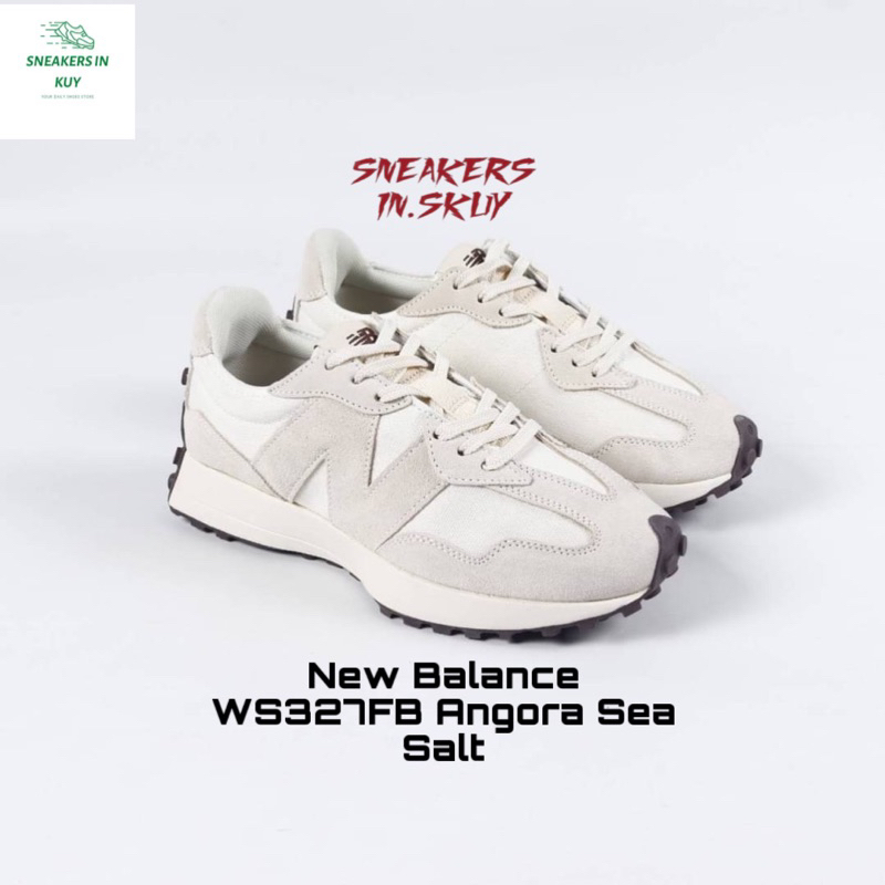 Jual Sneakers New Balance WS327FB Angora Sea Salt | Shopee Indonesia