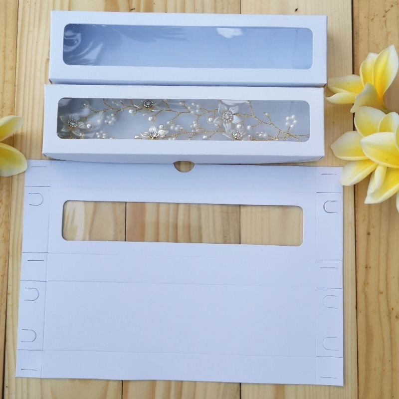 Jual Paper Box Box Souvenir serbaguna Kotak Box Jendela Mika | Shopee ...