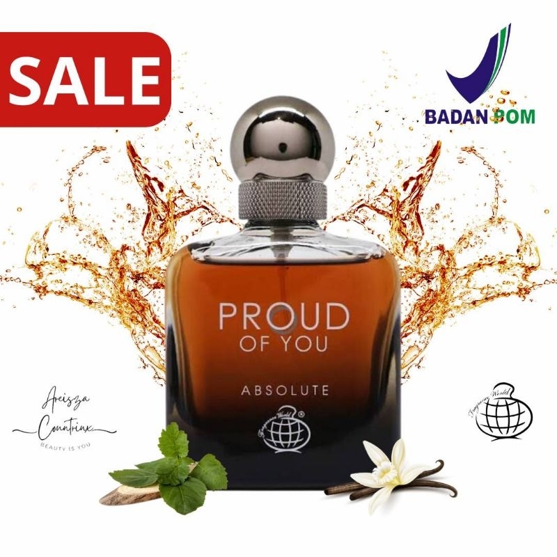Jual Fragrance World Proud of You Absolute for Men EDP 100ml | Shopee ...