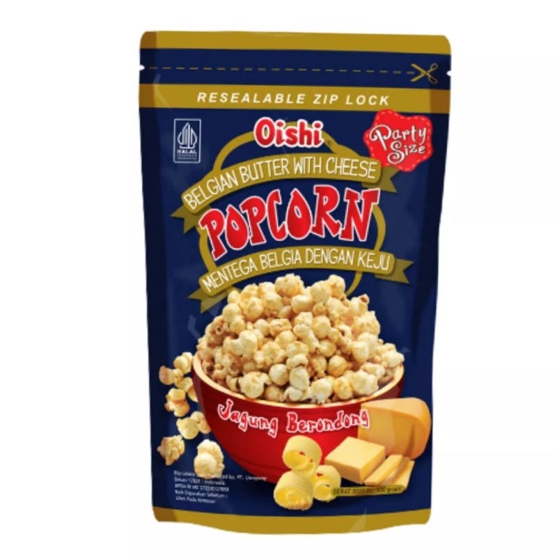 Jual Oishi Popcorn 100 gram ALL Varian | Shopee Indonesia