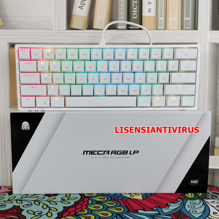 Jual Keyboard Mechanical Digital Alliance DA MECA 6 RGB LP Low Profile ...