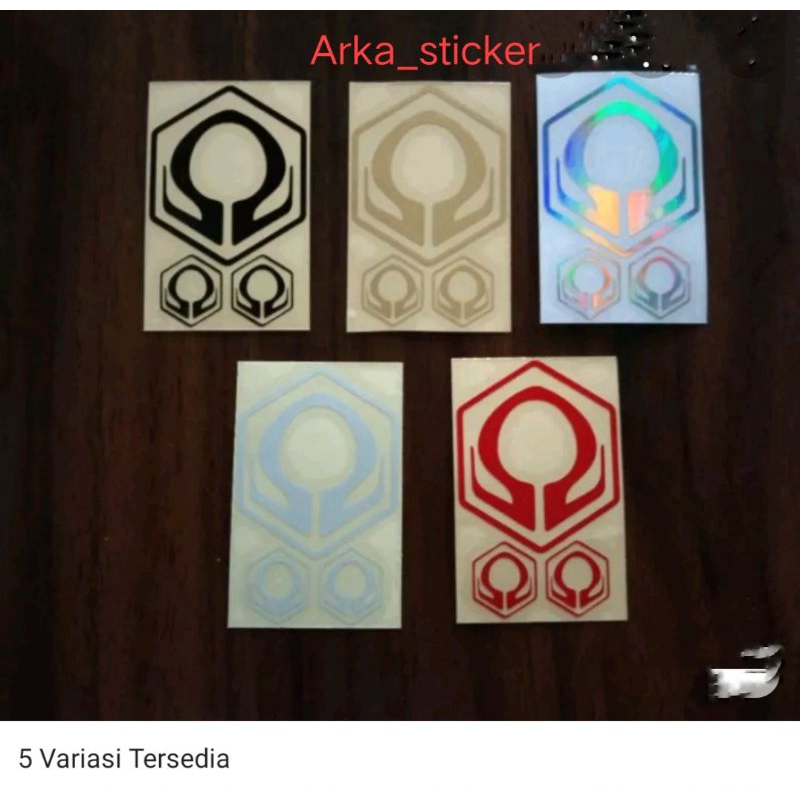 Jual STICKER CUTTING HEXOM UKURAN 5x4,7cm | Shopee Indonesia