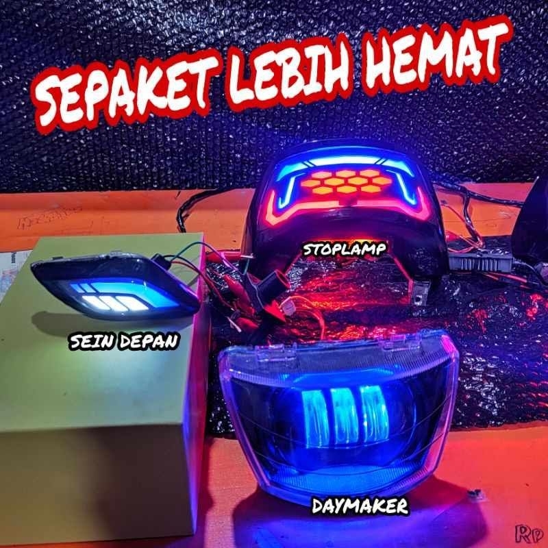 Jual lampu set fiz r custom lampu penerangan fiz r custom | Shopee ...