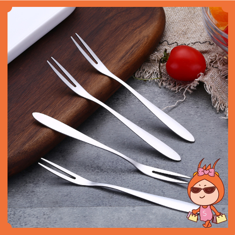 Jual Reseller Welcome - H5844 Garpu Buah Mini Stainless / Tusukan ...
