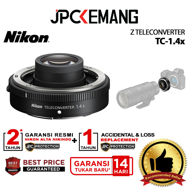 Jual Nikon Z Teleconverter TC 1.4x Nikon Z Tele Converter TC 1.4 x Garansi Resmi | Shopee Indonesia