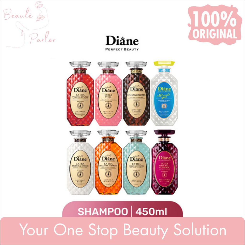 Jual Moist Diane Shampoo All Varian 450ml | Shopee Indonesia
