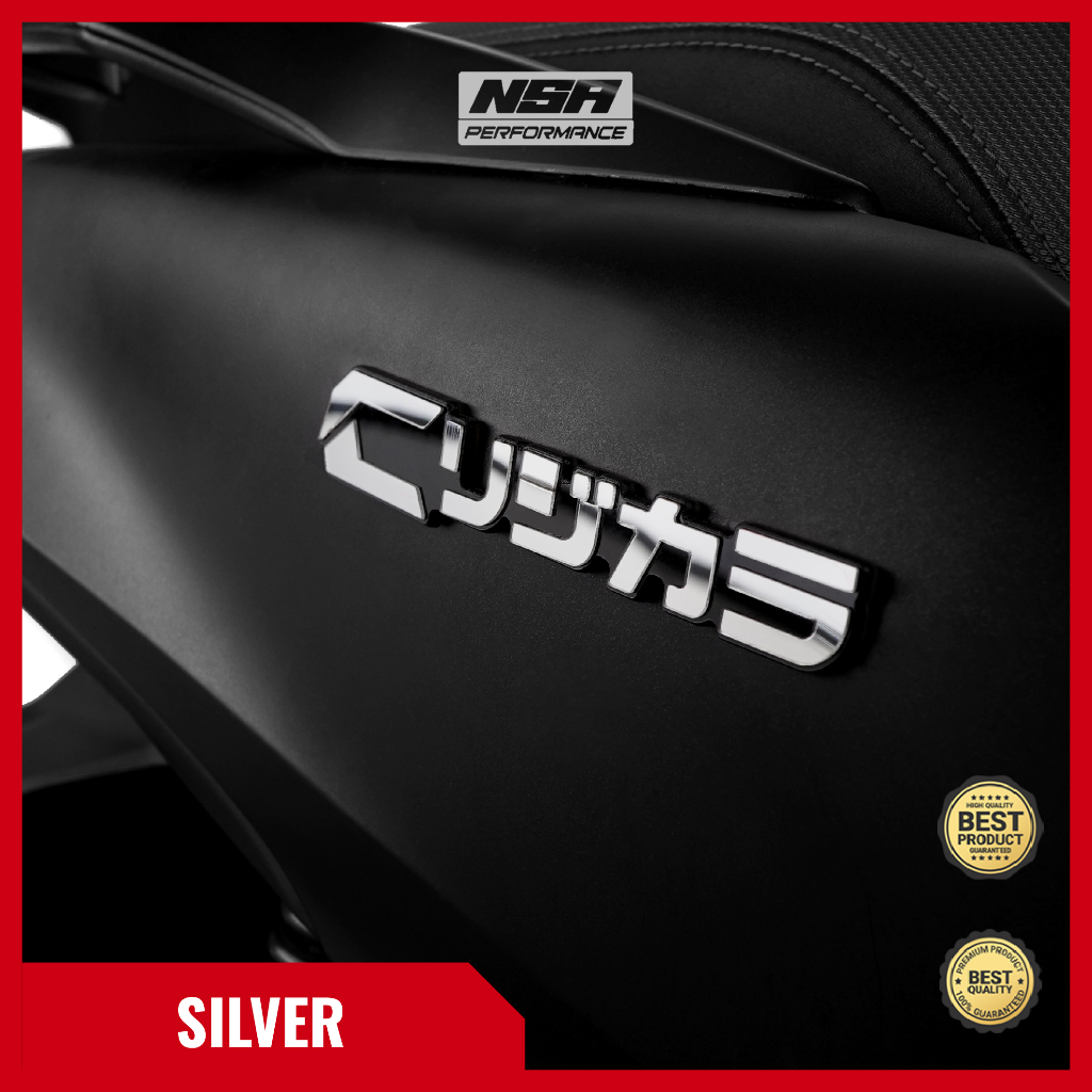 Jual NSA Emblem Click 2pcs Stiker Timbul Tulisan Klik 3D Logo Vario ...