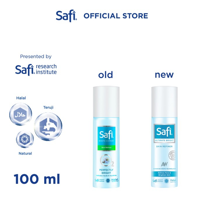 Jual [ GROSIR ] SAFI ULTIMATE BRIGHT SKIN REFINER 100 ML [ KEMASAN BARU ...