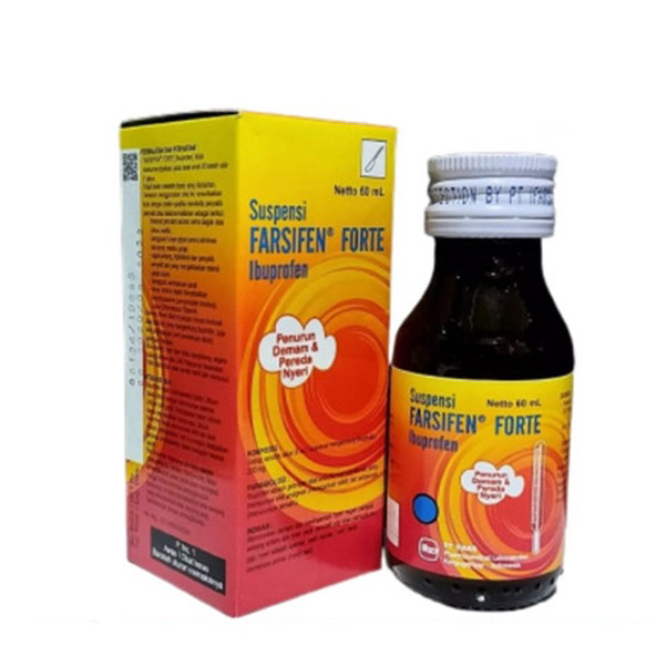Jual Farsifen Forte Sirup 60 ml Ifars / Ibuprofen / Obat Demam / Obat ...