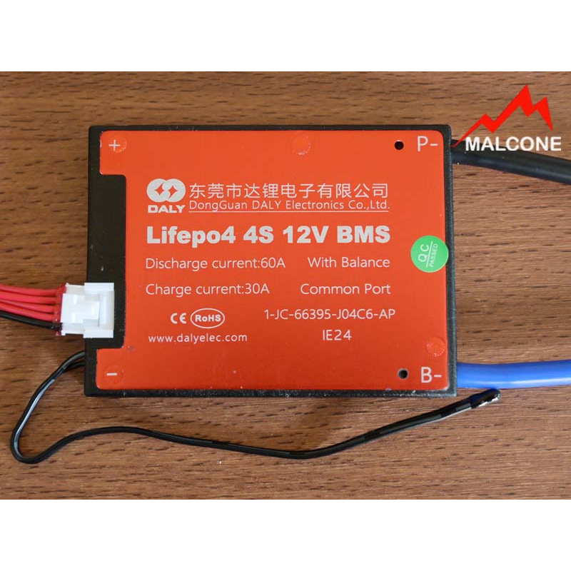 Jual Daly Bms Lpo4 12V/4S (10A/15A/20A/30A/40A/50A/60A) Balancing system (Iron Phosphate ...