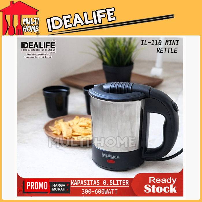 Jual Electric Kettle Idealife IL110 Mini - Teko Listrik Mini Kapasitas ...