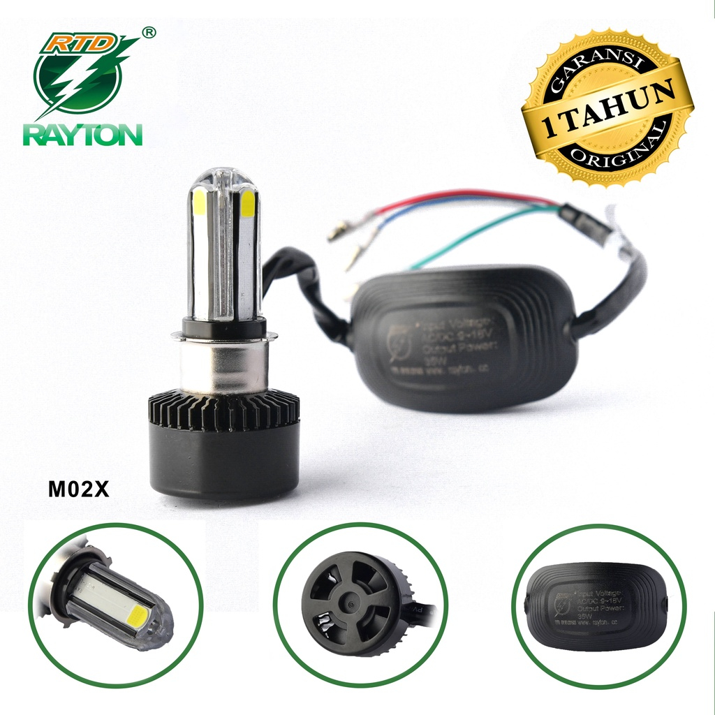 Jual Lampu Depan RTD Rayton Led Otomotif Motor Lampu Utama / Lampu Motor depan Rayton RTD Led ...
