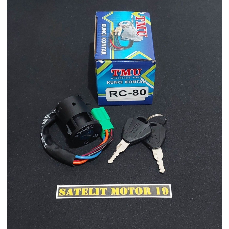 Jual Kunci kontak SUZUKI RC 80 - BRAVO/RC 100 - JET COLLED MERK TMU | Shopee Indonesia