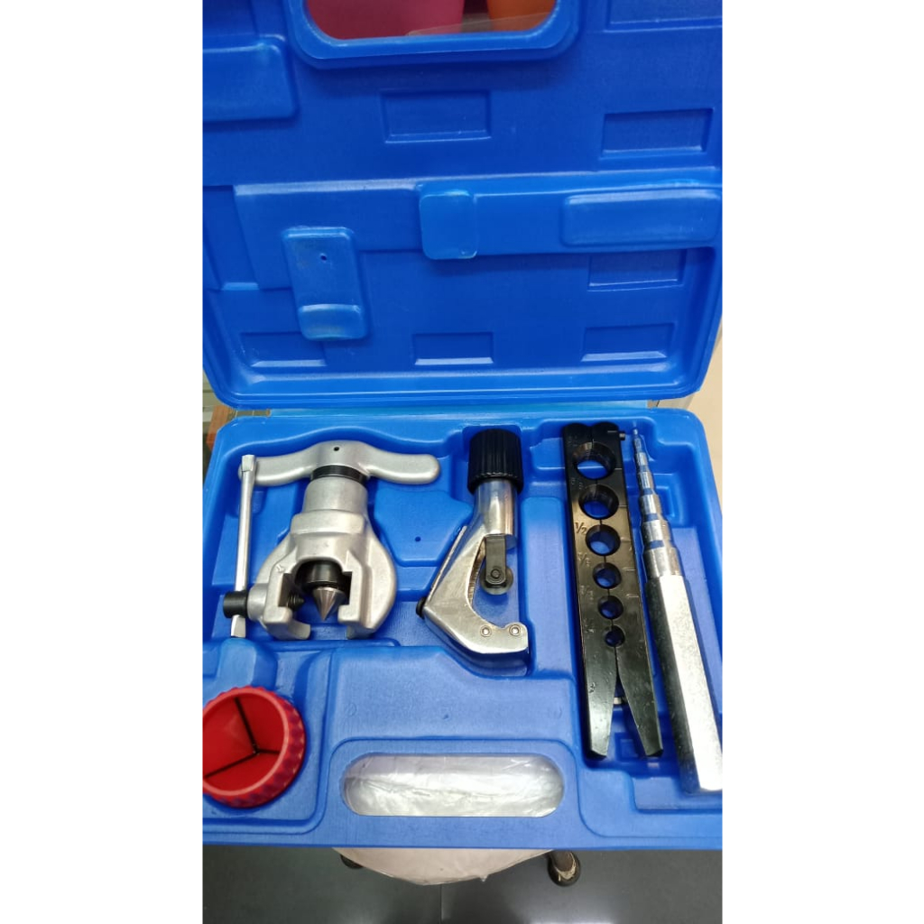 Jual Flaring tools AC + cutter + reamer lengkap CT 808 F | Shopee Indonesia