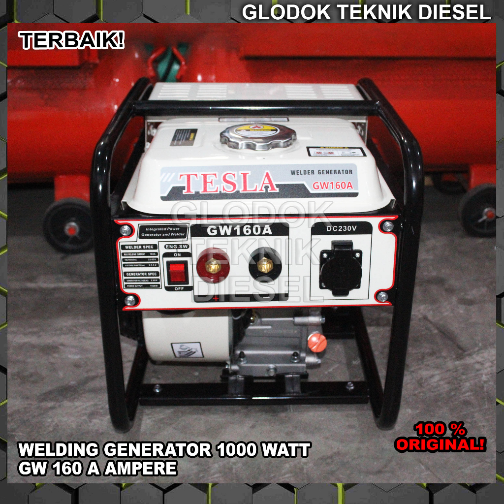 Jual Genset Las 160 Ampere GW160A Welding Generator Tesla GW-160A ...