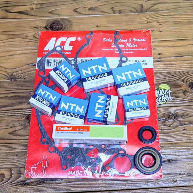 Jual paket turun mesin vespa pts spesial laher set vespa pts seal ...