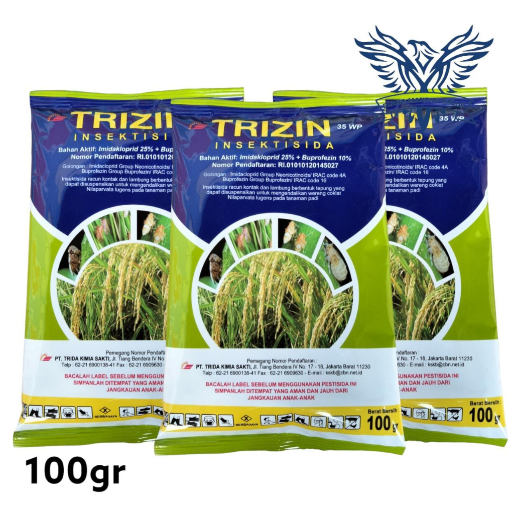 Jual TRIZIN 35 WP 100gr Insektisida Imidakloprid 25% Buprofezin 10% ...
