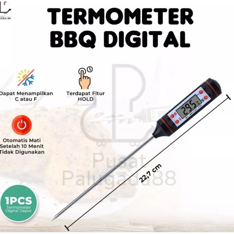 Jual Digital Termometer Makanan Masak Suhu Air Masakan [CMS ...