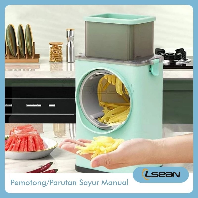Jual ALAT POTONG PARUTAN PENGIRIS SAYUR BUAH MANUAL VEGETABLE CUTTER ...