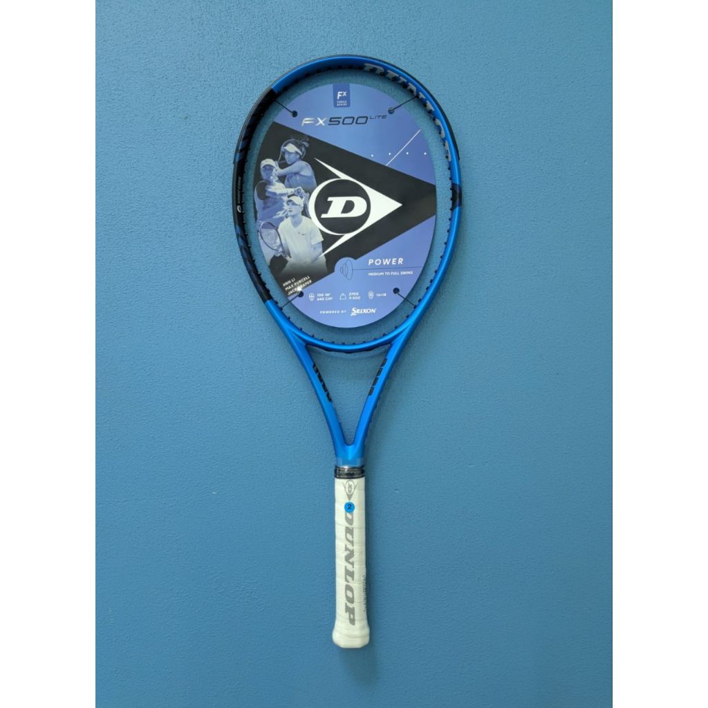Jual Raket Tenis Dunlop FX 500 Lite (270g) 100" ORIGINAL | Shopee Indonesia