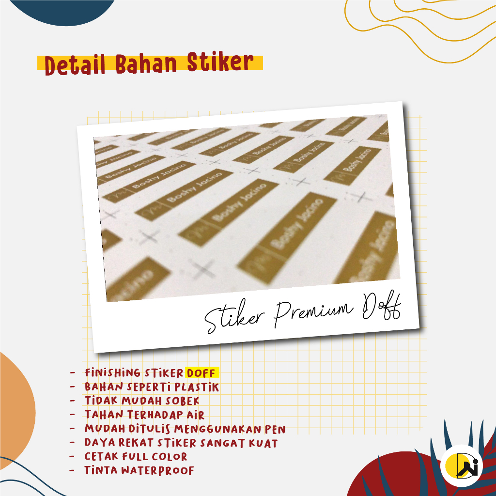Jual Stiker Label Lilin Solid / Stiker Kemasan Lilin Bahan Solid ...